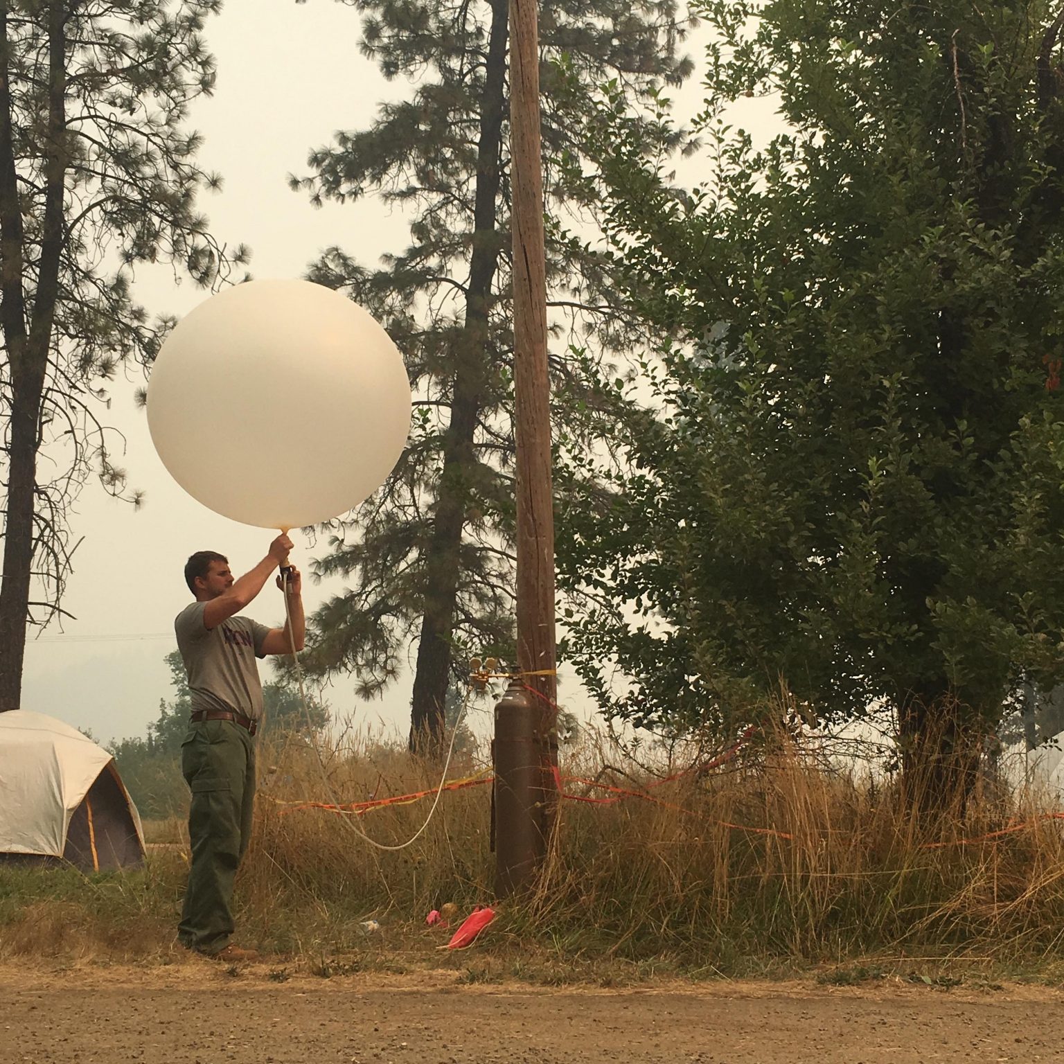 Coloring Sheet: Weather Balloon