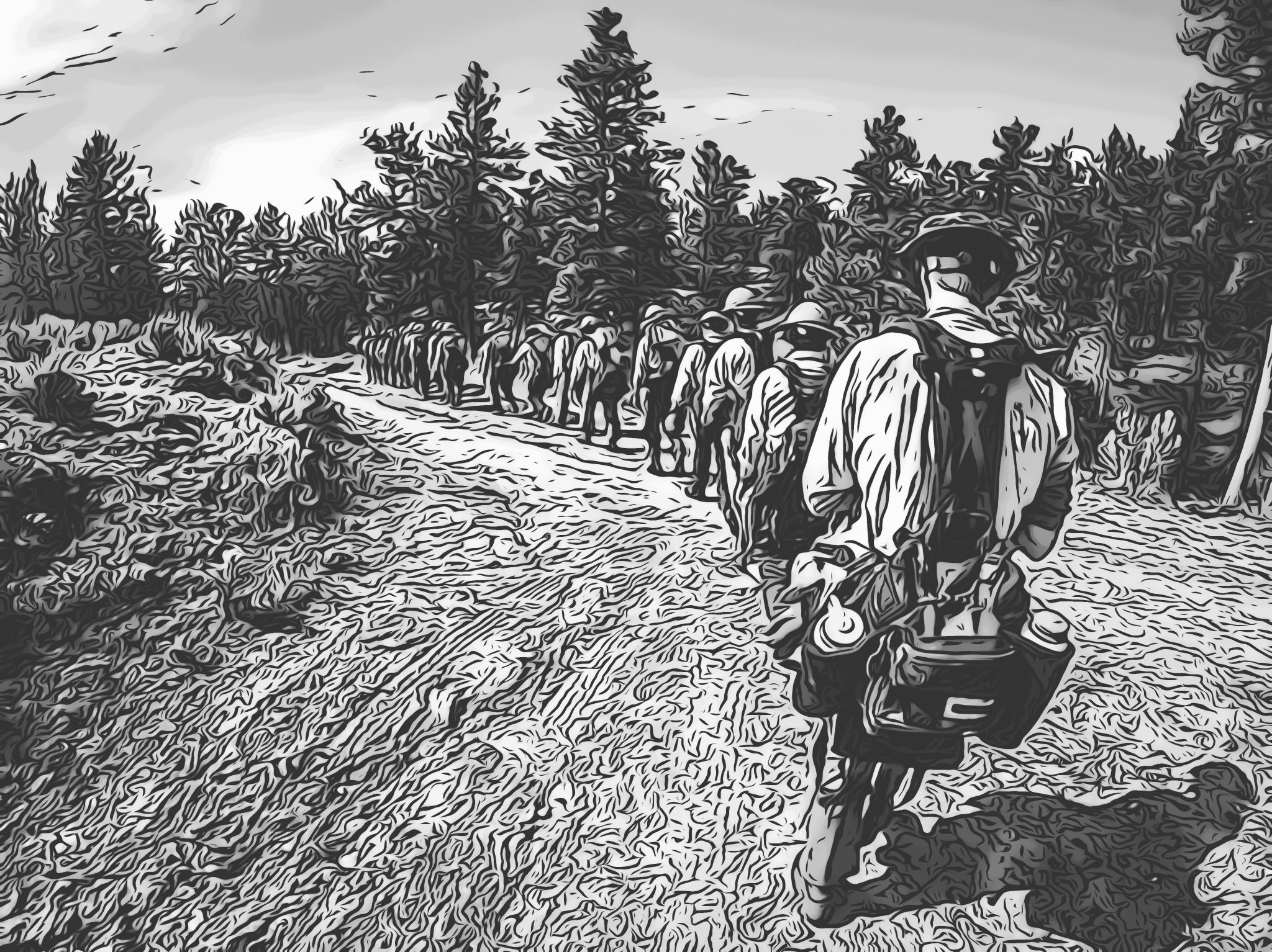 Coloring Sheet: Hand Crews